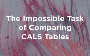 The Impossible Task of Comparing CALS Tables