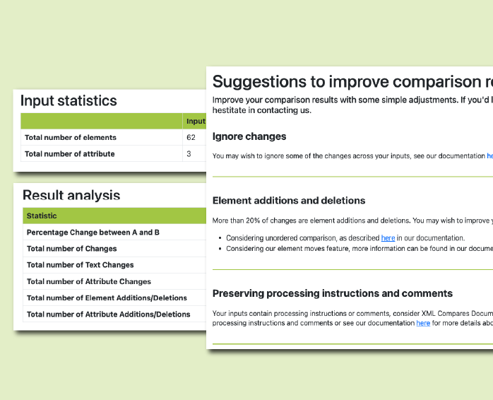 Comparison and Merging of Content, Documents, Data and Files